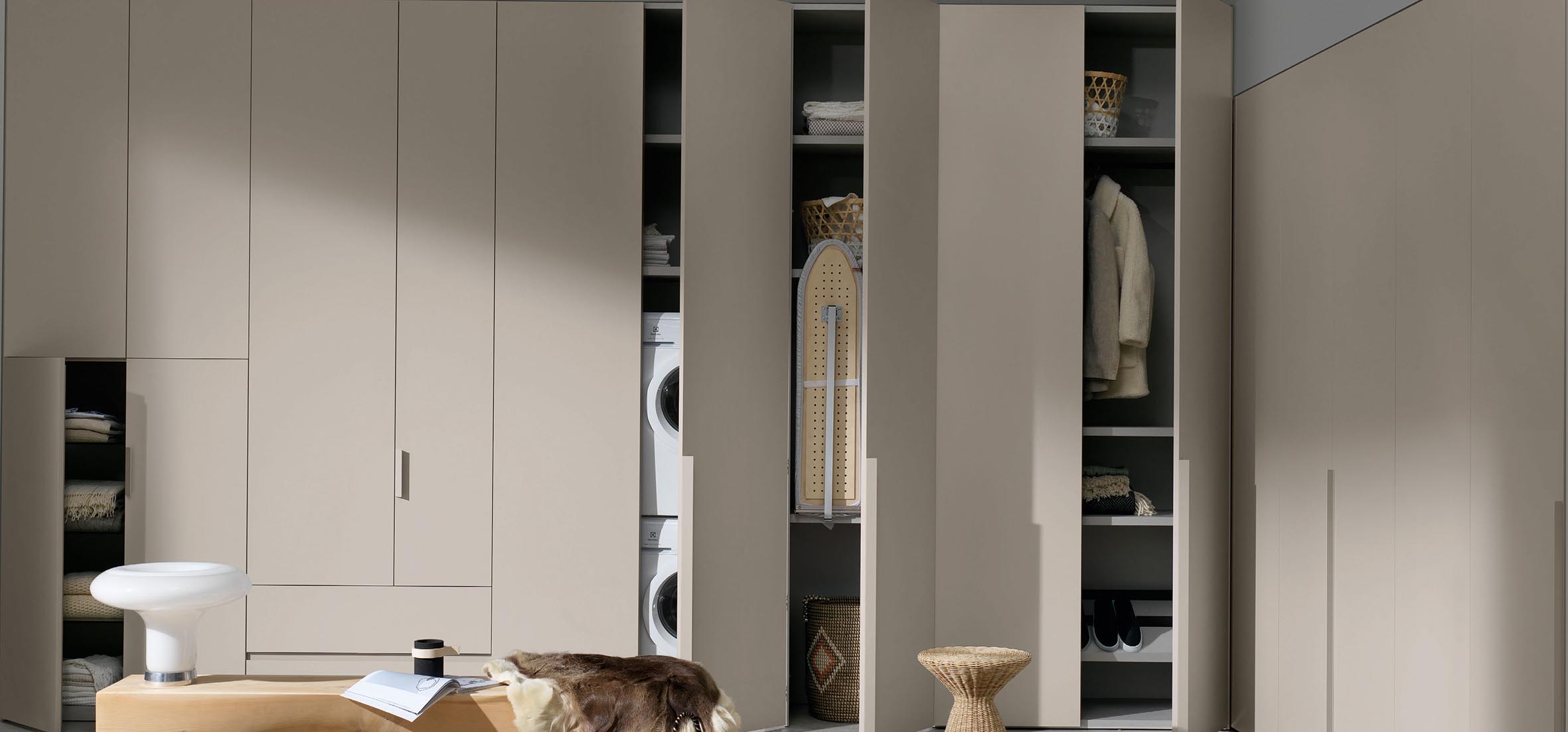 Multifunctional wardrobes by Zalf - The Kitchen and Bathroom Blog